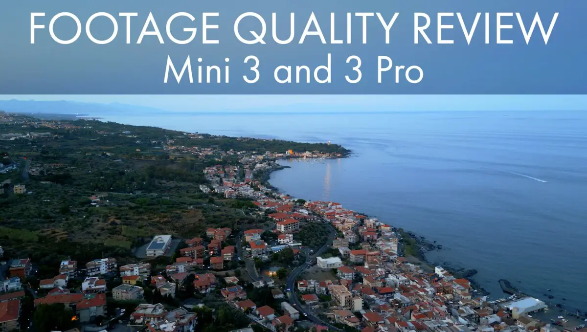 DJI Mini 3 and 3 Pro Video Quality - vicvideopic.com