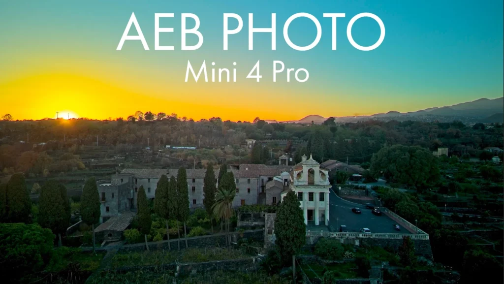 DJI Mini 4 Pro Automatic Exposure Bracketing (AEB Mode) for HDR Photo ...