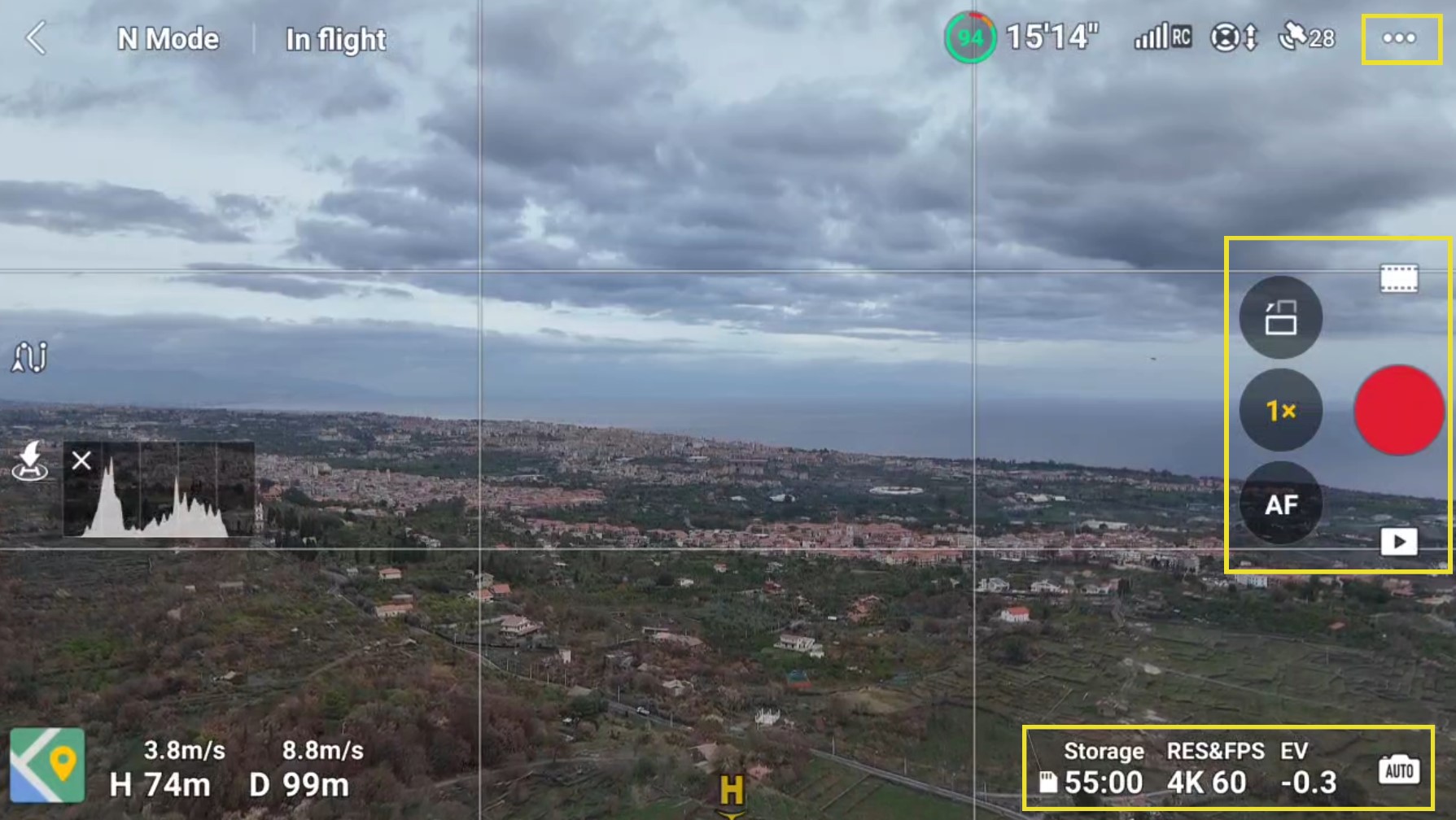 DJI Mini 4 Pro Camera Settings for Cinematic Video – User Guide ...