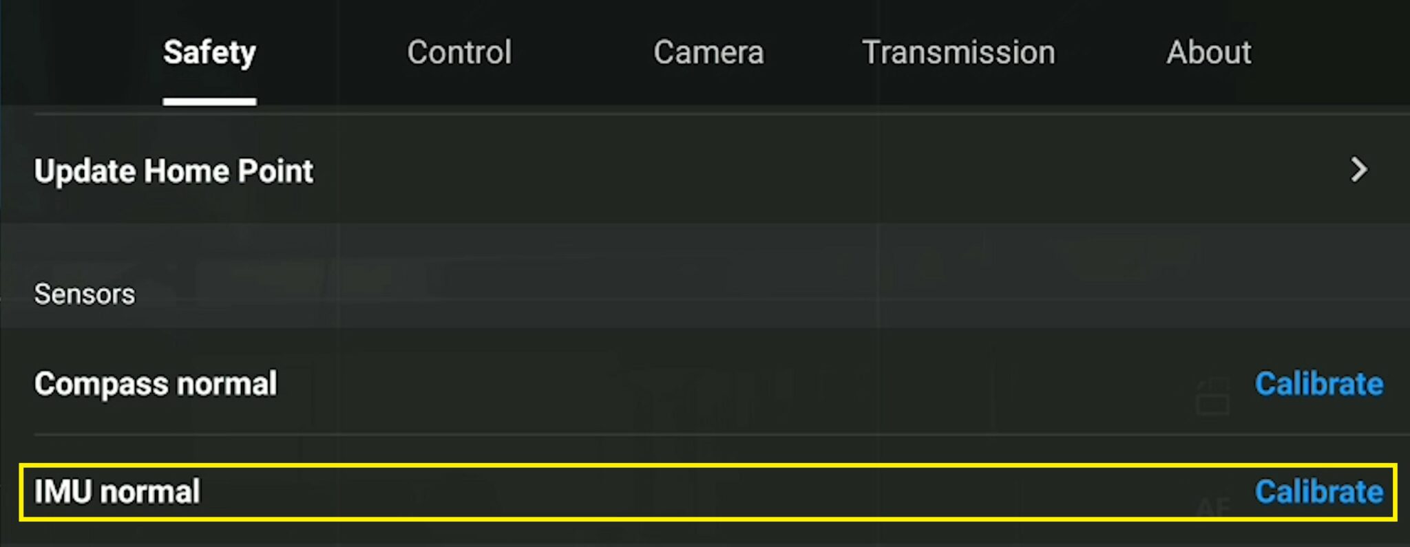 DJI Mini 4 Pro – Calibration of IMU, Compass, Gimbal, and Remote ...
