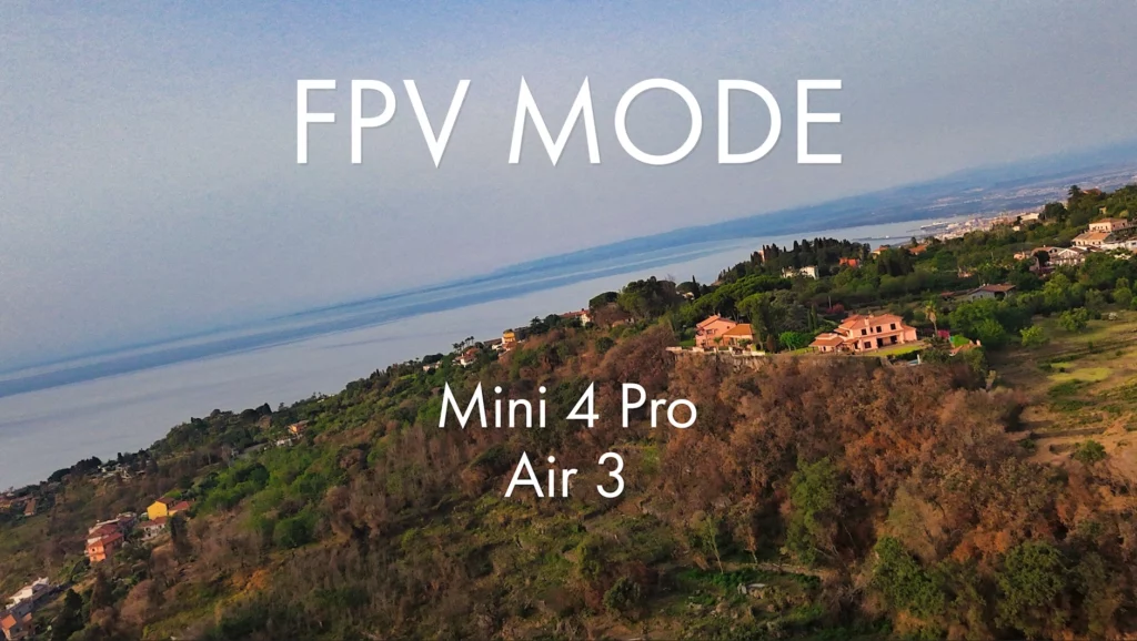 DJI Mini 4 Pro and Air 3 FPV Mode – VicVideoPic